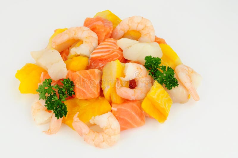 Raw Cod Fish Chunks Stock Photos - Free & Royalty-Free Stock Photos ...