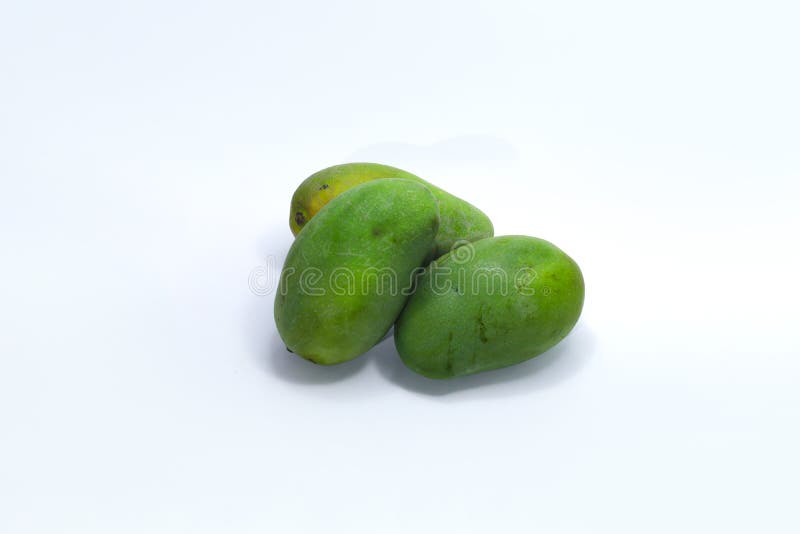 A Group of Fresh Ripe Mango is Ready To Eat Isolated on White ...