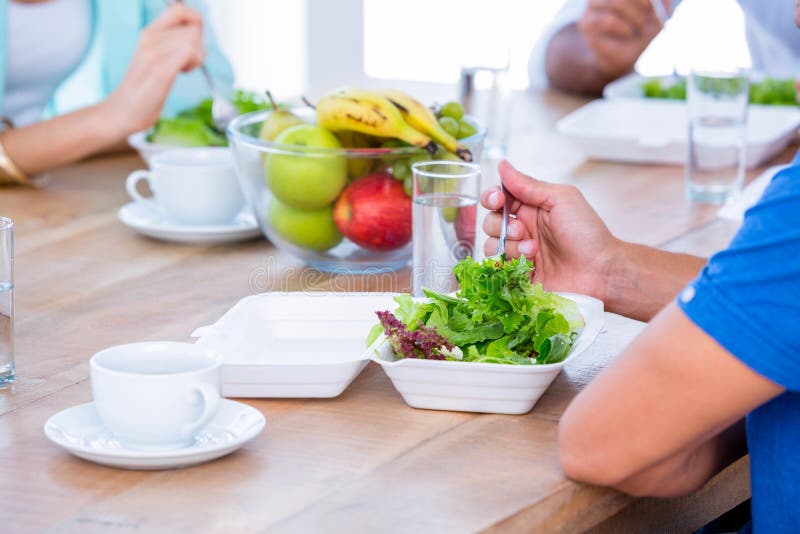 Group of Friend Eating Together Stock Photo - Image of bowl, meal: 54778486