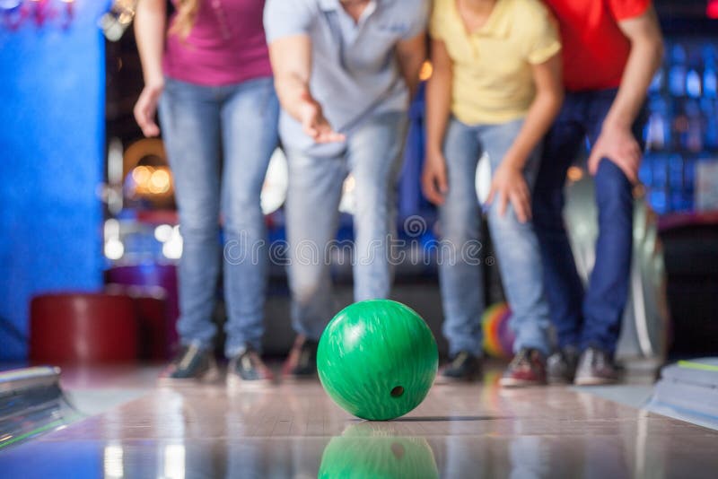 Bowling fun stock image. Image of males, laughing, score - 5046167