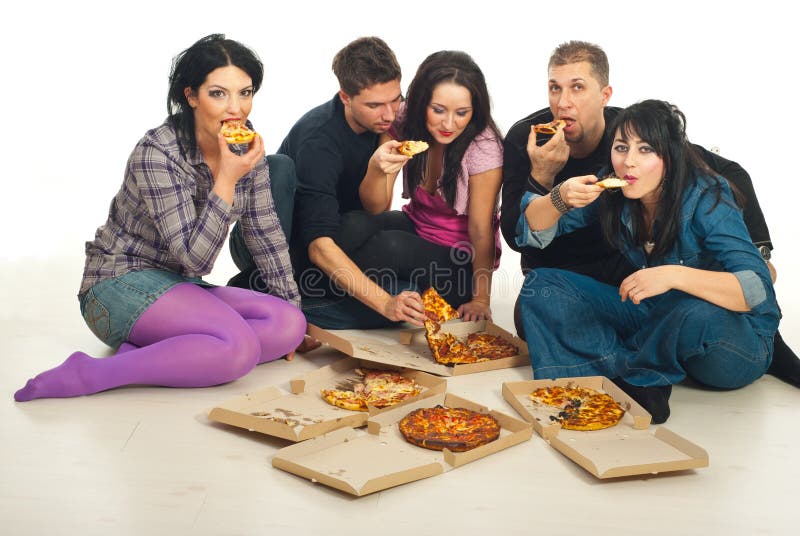 10+ Eating friends pizza Free Stock Photos - StockFreeImages