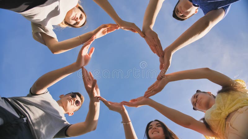 133 Multiracial Hands Making Circle Stock Photos - Free & Royalty-Free ...
