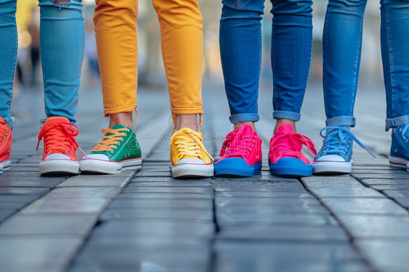 A Group of Friends Standing Side by Side, Showcasing Unity and ...