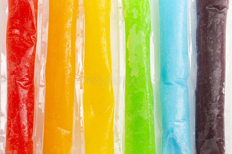 Group of Frozen Ice Pop Popsicle Isolated on a White Background Stock Image - Image of frozen ...