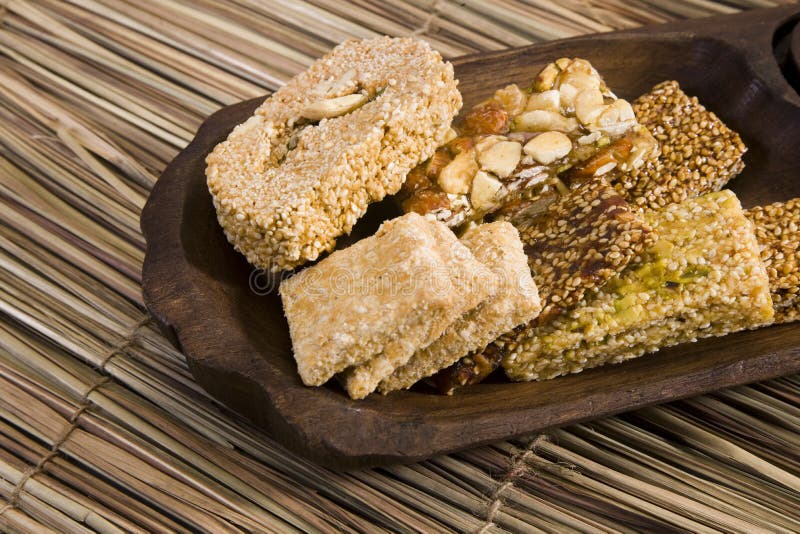 Group of Gajak stock photo. Image of dish, gazak, bowl - 36879796