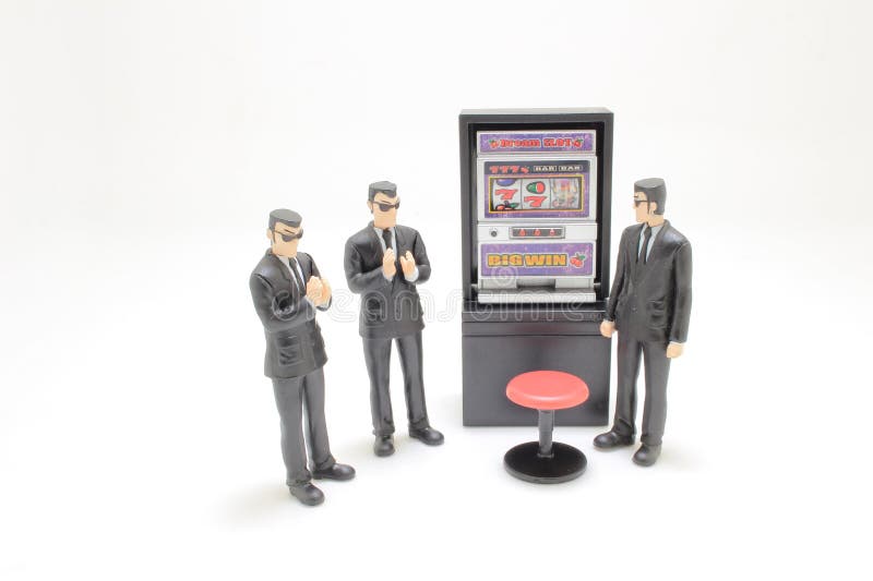 Figure Man As Gangster, with the Sport Car Stock Photo - Image of ...