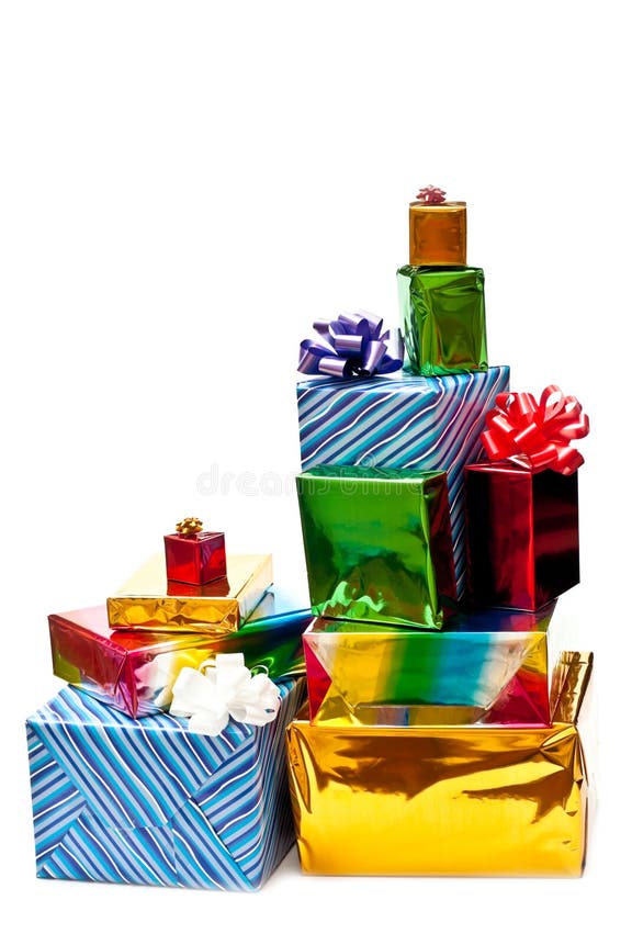 Group of gifts stock photo. Image of multi, present, christmas - 16219872