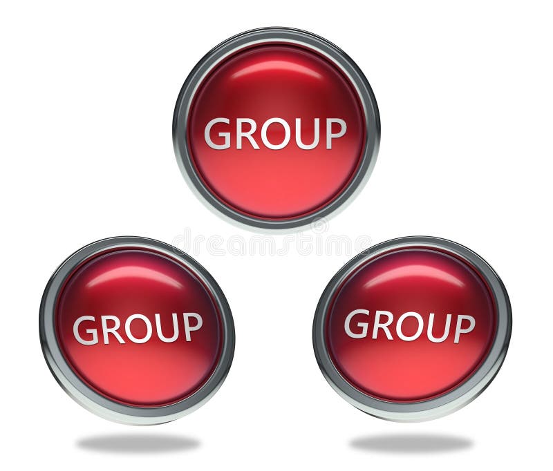 Group glass button stock illustration. Illustration of community ...