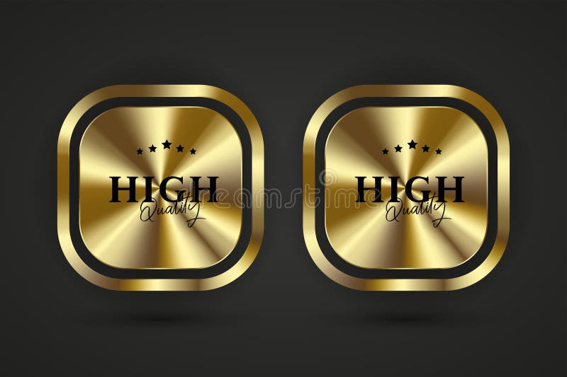 Gold Button Blank Stock Illustrations – 9,679 Gold Button Blank Stock ...