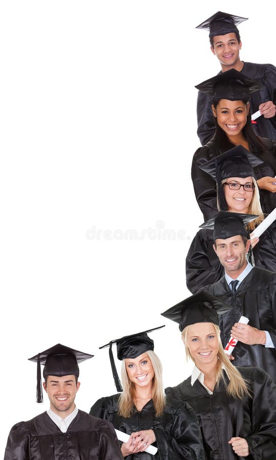 Group of graduate students stock image. Image of education - 34954679