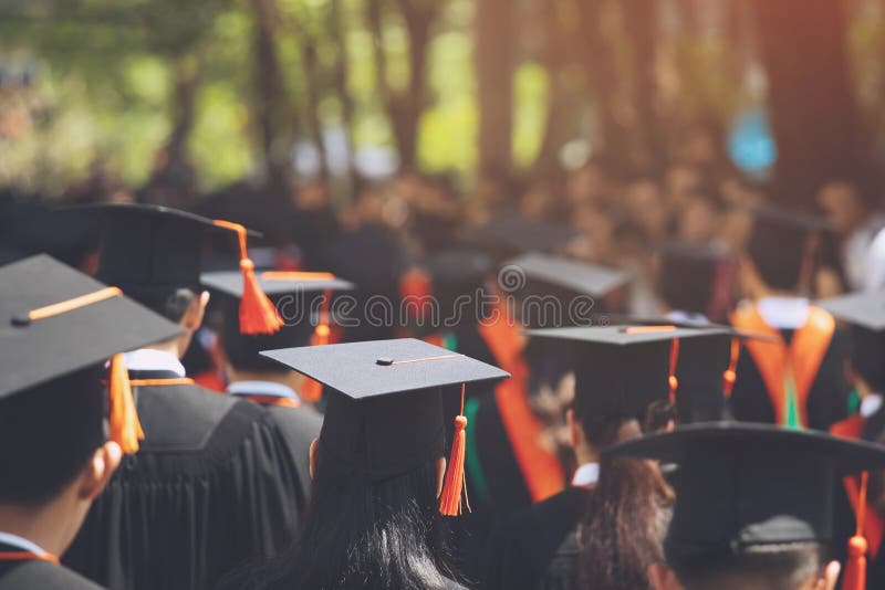 Group of Graduates during Commencement Editorial Stock Image - Image of ...