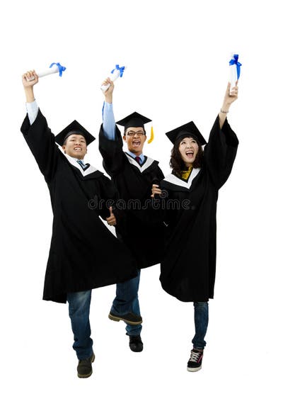 Group of Graduation Students Stock Image - Image of graduate, education ...