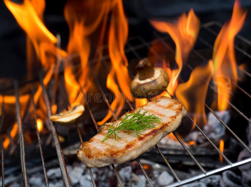 Group of grilled meat stock image. Image of meat, grilled - 69387047