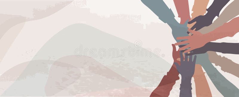Multicultural Hands Helping Stock Illustrations – 156 Multicultural ...
