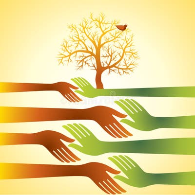 Tree Roots Shaking Hands Stock Illustrations – 29 Tree Roots Shaking ...