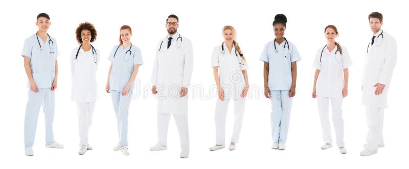 Group of Happy Doctors stock image. Image of white, healthcare - 255760387