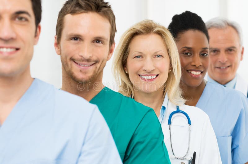 Group of Happy Doctors stock image. Image of group, nurse - 30881925