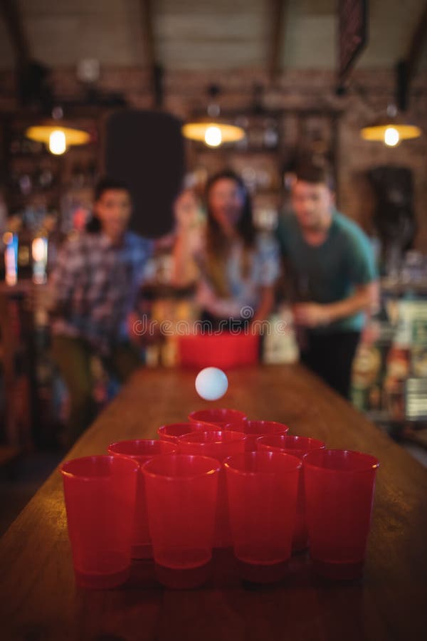 Group of Happy Friends Playing Game Stock Image - Image of casual ...