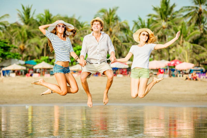 Group of Happy Young People Having Great Time on Stock Photo - Image of ...