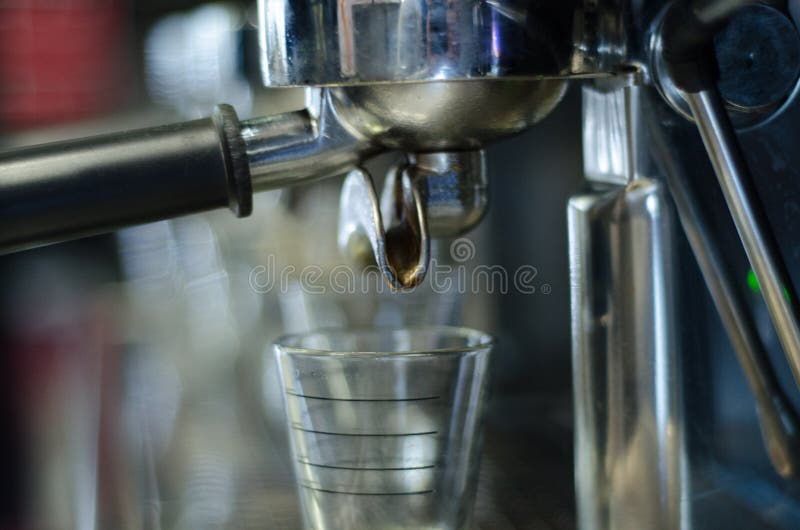 Group head coffee machine stock image. Image of black - 88890249