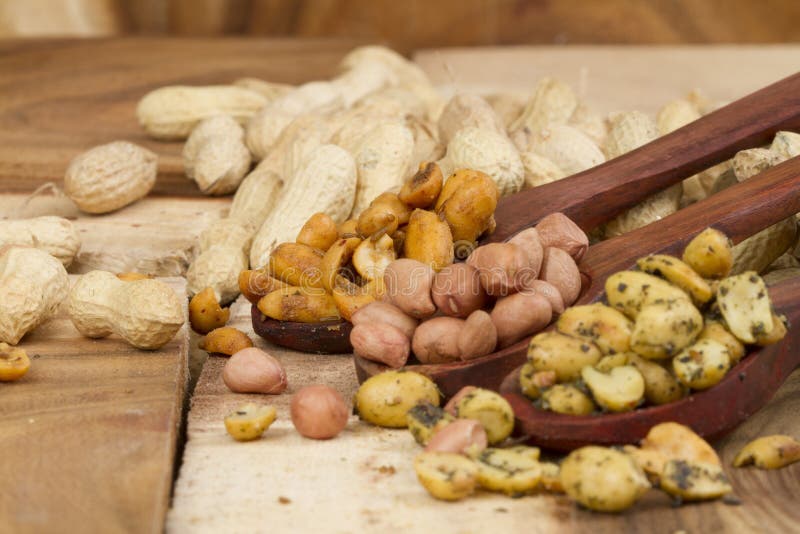 Peanuts stock image. Image of earthy, closeup, peanut - 104200205