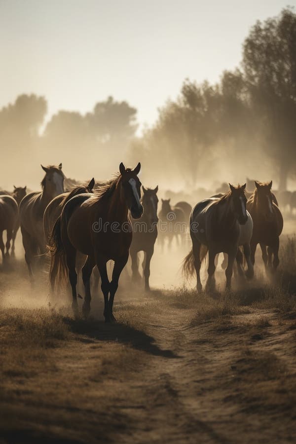 Stampede Horses Stock Illustrations – 39 Stampede Horses Stock ...