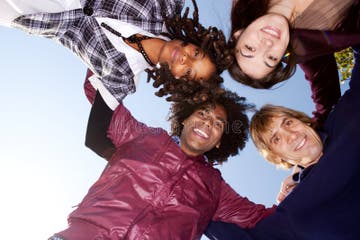 Group Hug stock photo. Image of multicultural, group - 12114734