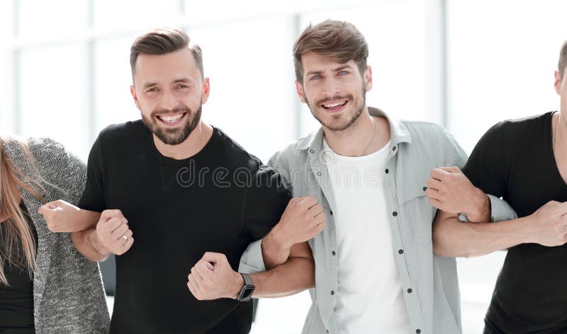 Group of Human Put Their Hands Together Stock Photo - Image of ...