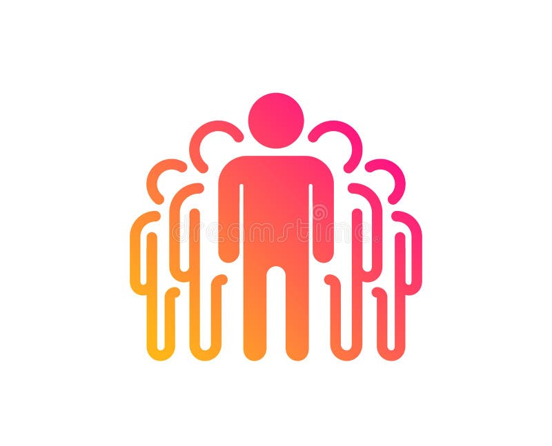 Group Icon. Business Management Sign. Vector Stock Vector ...