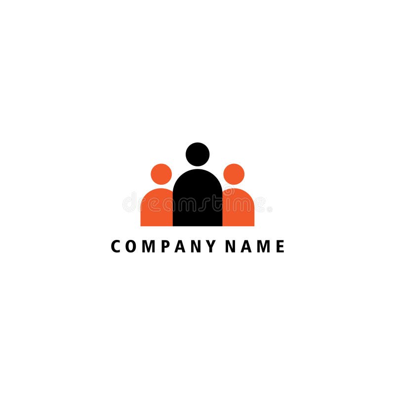 Group Icon Logo Circle Design People Vector Illustration Stock Vector ...