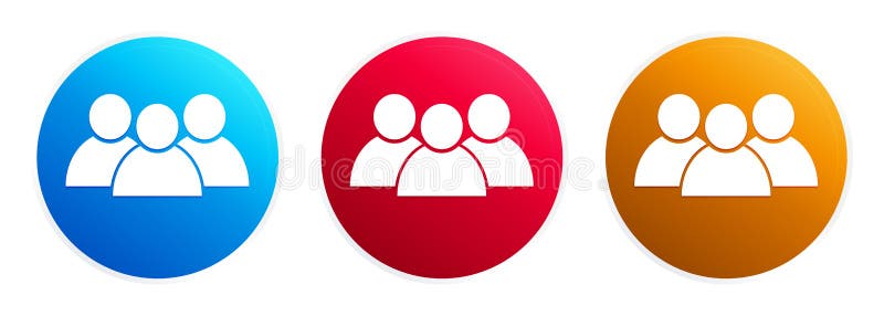 Users Icon Trendy Stock Illustrations – 351 Users Icon Trendy Stock ...