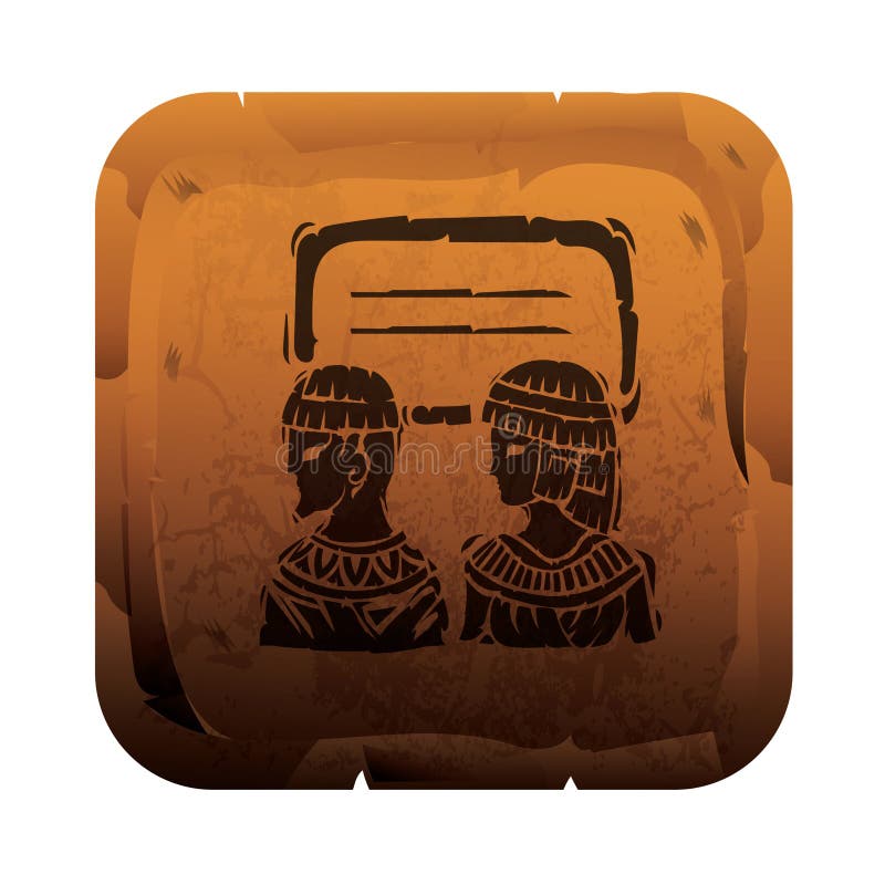 Group Icon with Text. Vector Illustration Decorative Design Stock ...