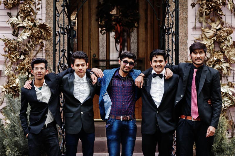 Group of indian students stock image. Image of friends - 229696205