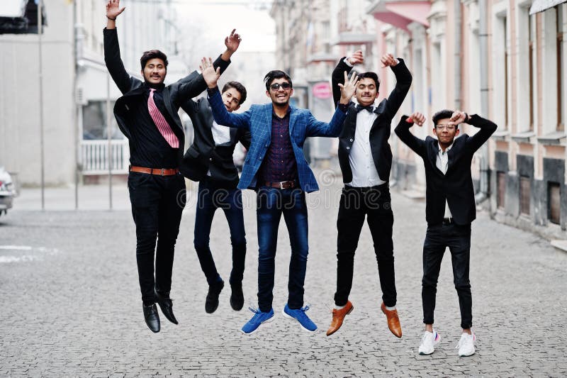 Group of indian students stock image. Image of smiling - 229696215
