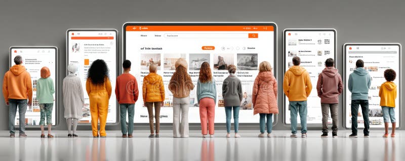 Oversized Mobile Device Screens Stock Photos - Free & Royalty-Free ...