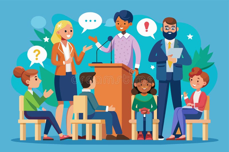 Group Presentation Stock Illustrations – 95,533 Group Presentation ...