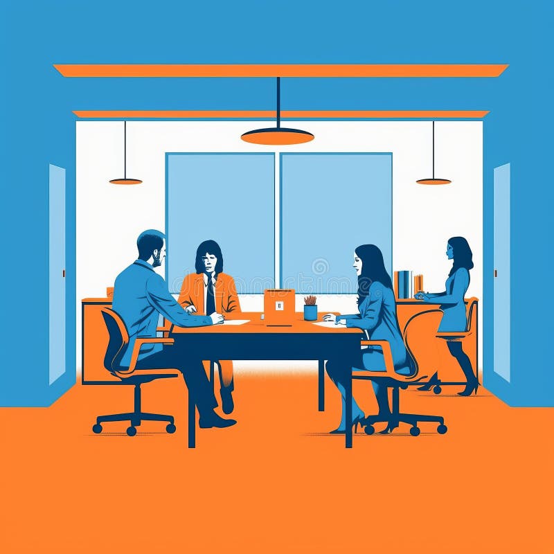 People Around Rectangle Table Icon Stock Photos - Free & Royalty-Free ...