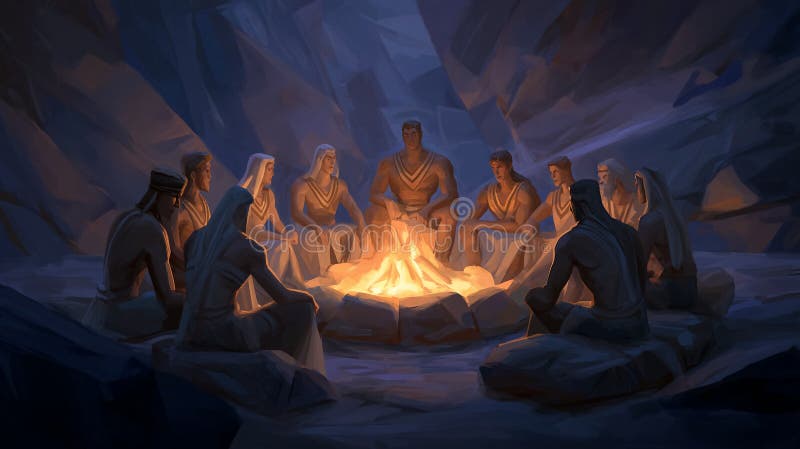 Nighttime Campfire Tales Stock Photos - Free & Royalty-Free Stock ...