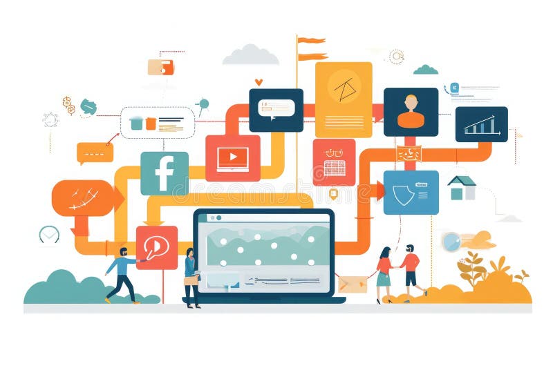 A Group of Individuals Standing Around a Computer Screen, Analyzing and ...