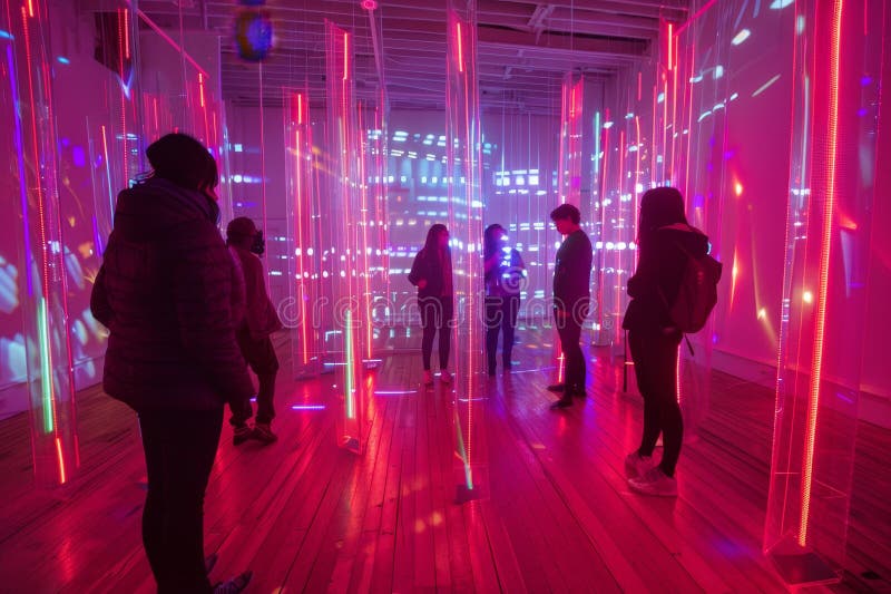 Interactive Installation Stock Illustrations – 918 Interactive ...