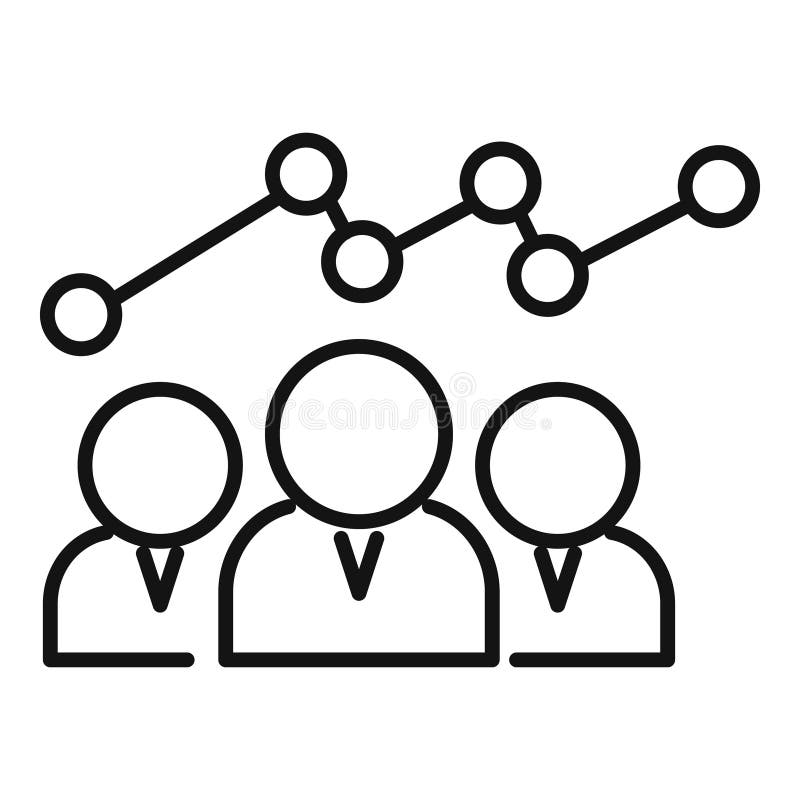 Group Insight Idea Icon Outline Vector. Explore Review Stock Vector ...