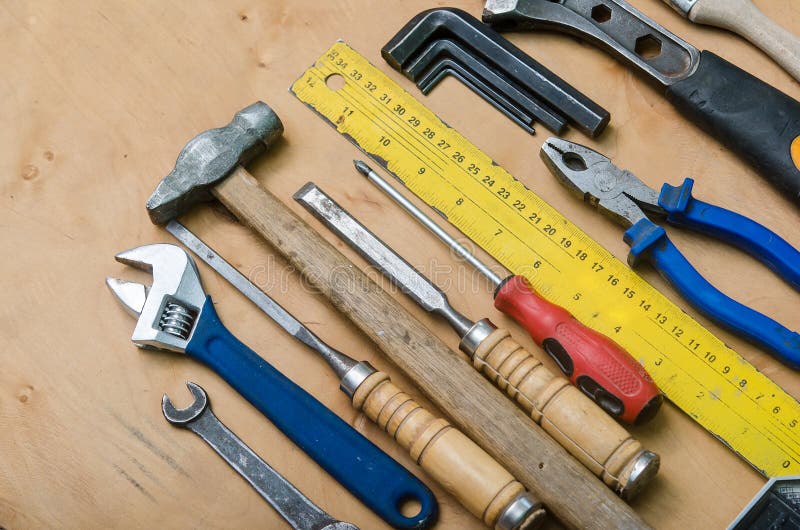 Group of instruments stock photo. Image of design, group - 61981624