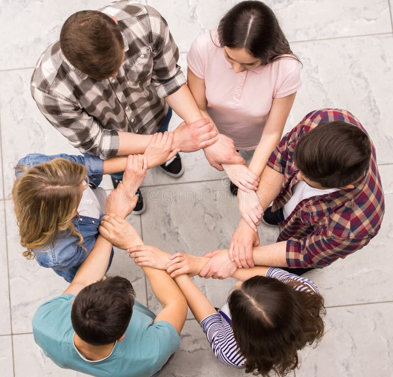 Group interaction stock image. Image of hands, corporate - 55797591