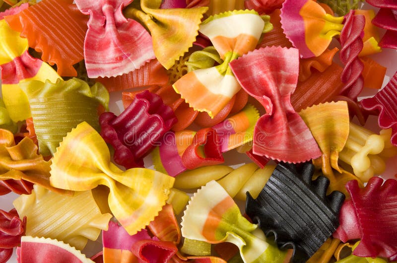 Group of Italian Original Pasta Stock Photo - Image of nest, pasta ...