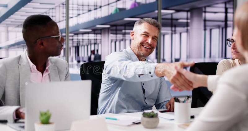 Group Job Employment Interview and Recruitment Stock Image - Image of ...