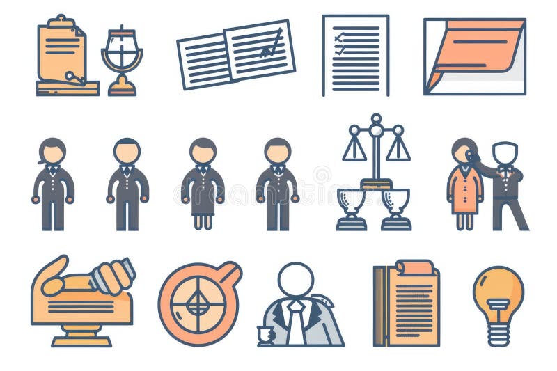 A Group of Judges Sitting Together Discussing or Deliberating Stock ...