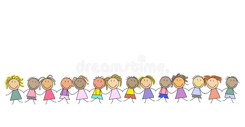 Children Cooperation Stock Illustrations – 7,005 Children Cooperation ...