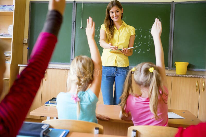 Kids on a lesson stock photo. Image of knowledge, outdoors - 99622276