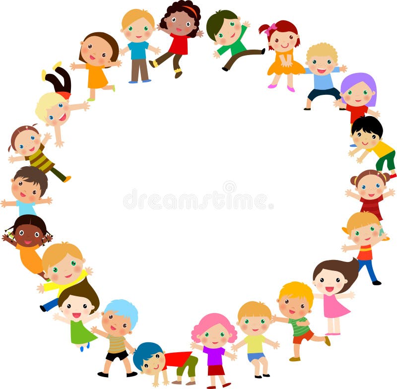 Group of kids stock vector. Illustration of small, cheerful - 57662044