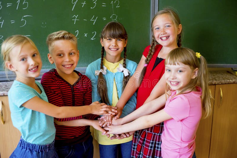 Kids on a lesson stock photo. Image of knowledge, outdoors - 99622276